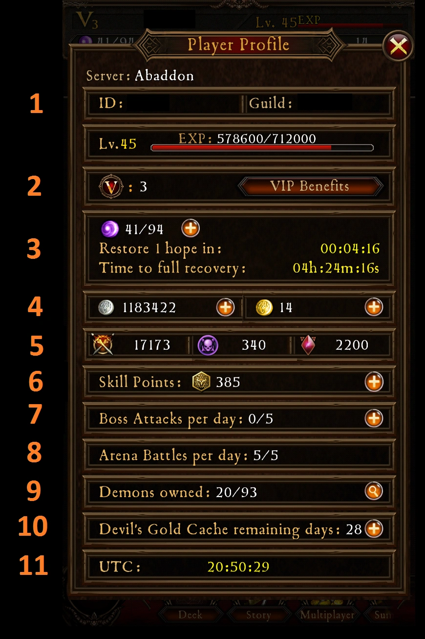 Your CoD Profile | Chains of Darkness (Game) Wikia | Fandom