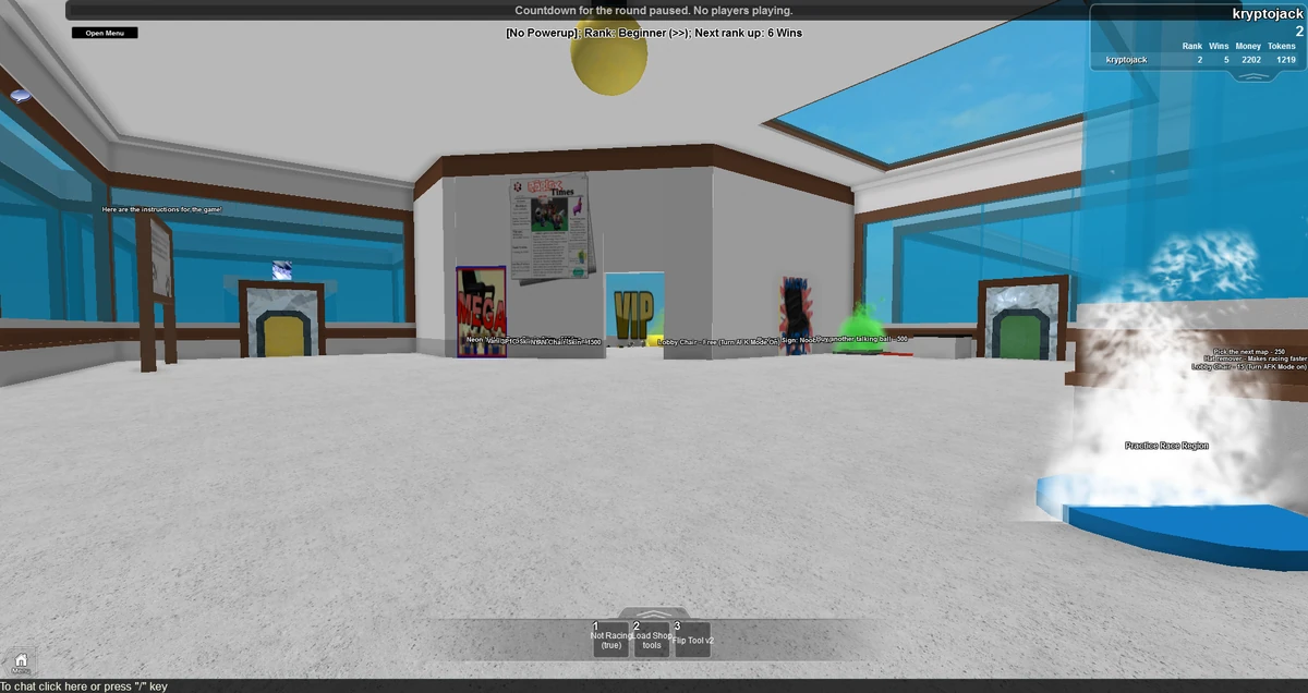 The 2013 Lobby | Chair Racing Wiki | Fandom