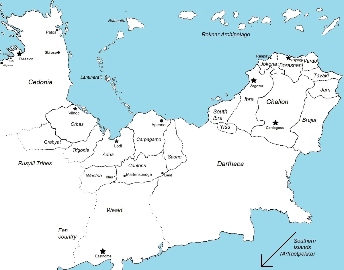 User blog:KarenHunt/More on maps | Chalion Wiki | Fandom