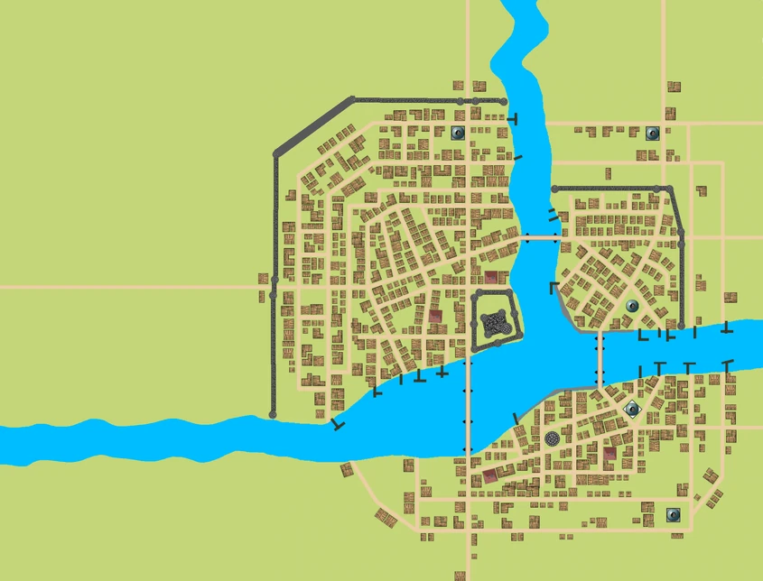 Hallein Town | Champions of the Dark Gods and the Immortal Emperor Wiki ...