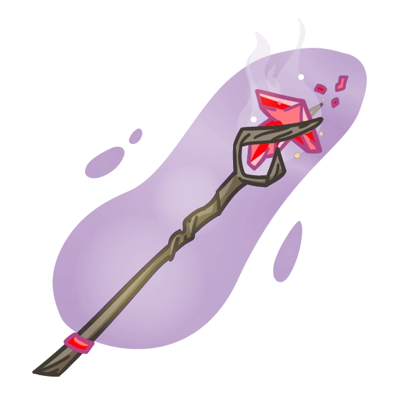 Rare Cursed Staff | $CHAMPZ Wiki | Fandom