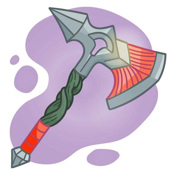 Rare Cursed Axe | $CHAMPZ Wiki | Fandom