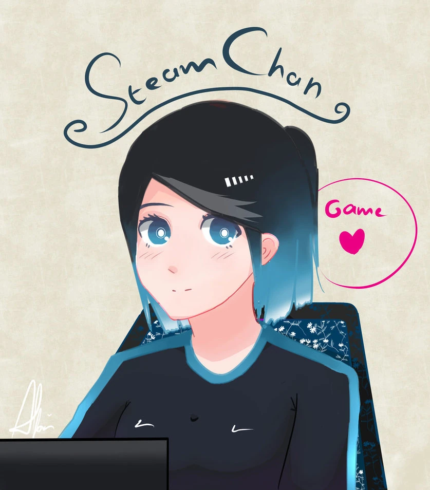 Steam-Chan | ChanMemes Wiki | Fandom
