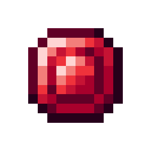 Minecraft Ruby Spitzhacke