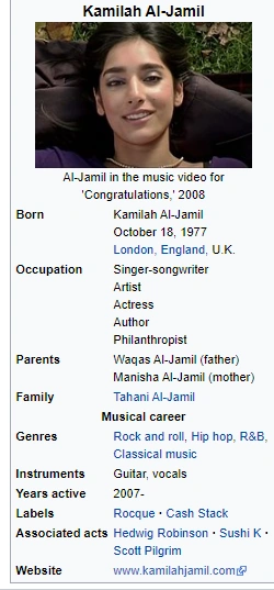 Kamilah Al-Jamil | Chaos Fiction Wiki | Fandom
