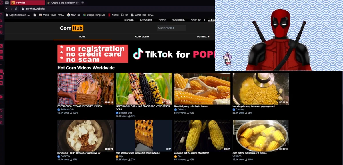 CornHub | Chaos Wiki | Fandom