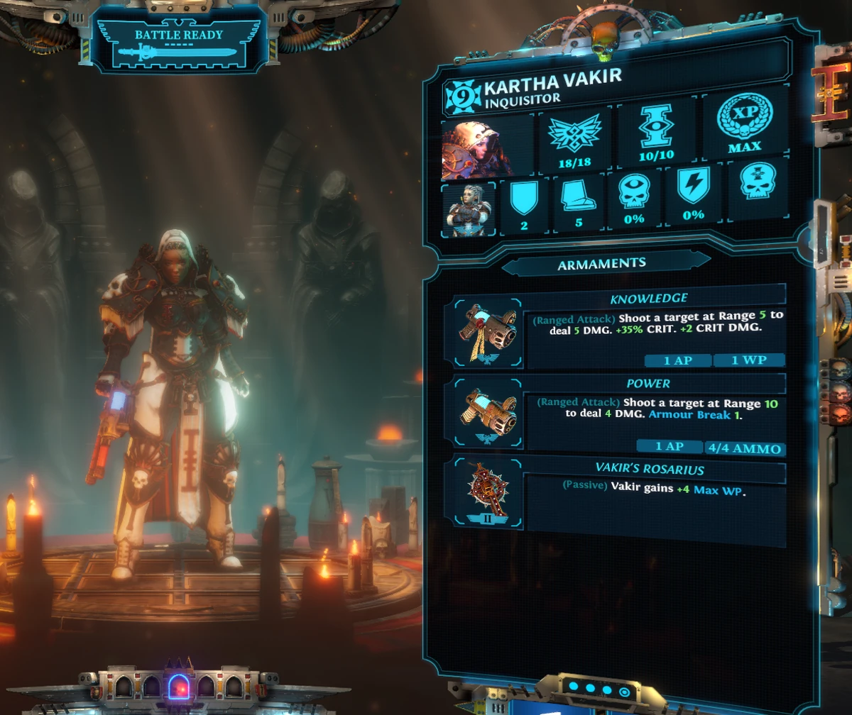 Inquisitor Kartha Vakir | Warhammer 40,000: Chaos Gate Wiki | Fandom