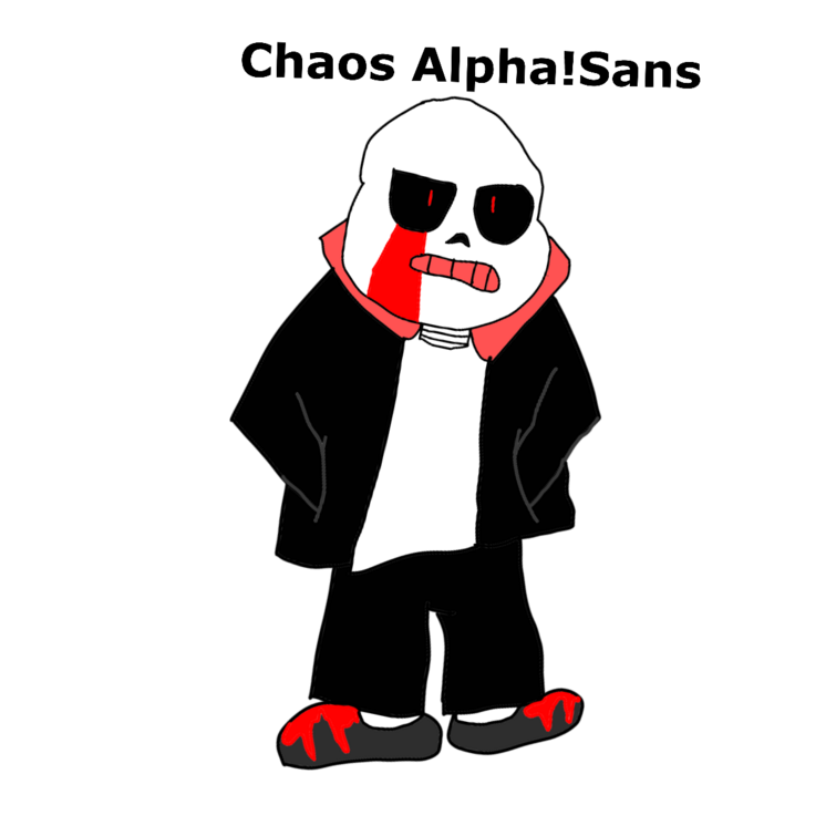 Chaos Alpha!Sans | ChaosVerse Wiki | Fandom
