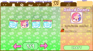 Crafting | Chaotic Bean Simulator Wiki | Fandom