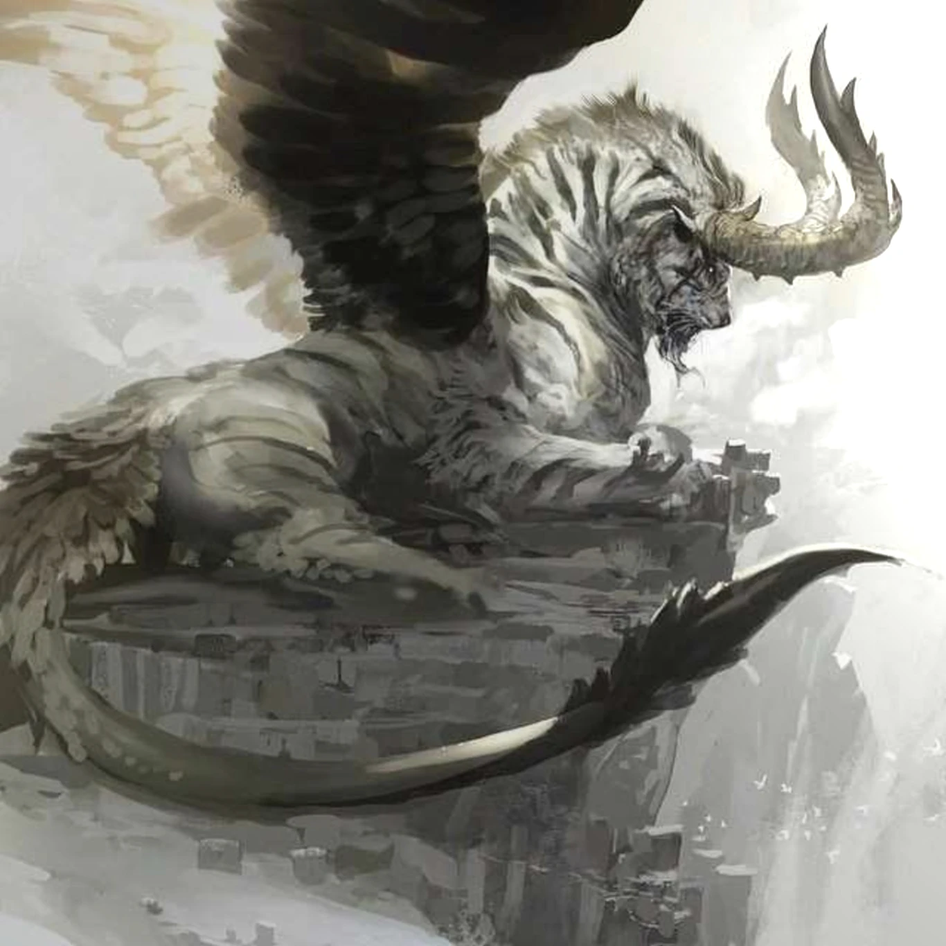 Winged Tiger Mythology