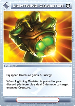 Lightning Canister | Chaotiki | Fandom