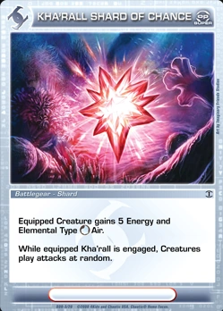 Kha'rall Shard of Chance | Chaotiki | Fandom