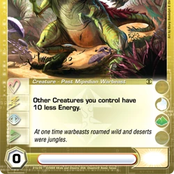 Chaotic Mipedian Warbeasts