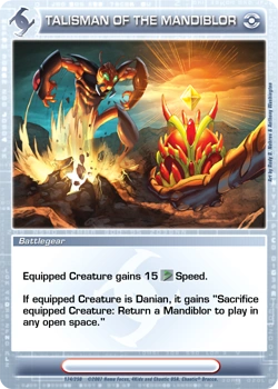 Talisman of the Mandiblor | Chaotiki | Fandom