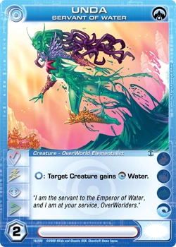 Unda, Servant of Water | Chaotiki | Fandom
