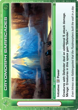 Cryomorph Barricades | Chaotiki | Fandom