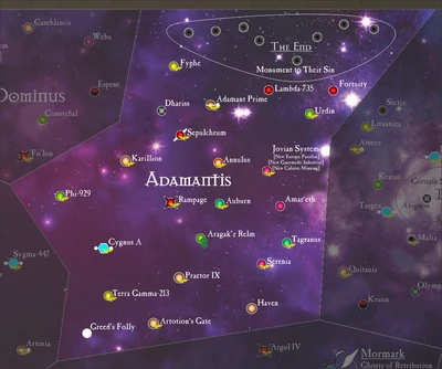 Subsector Adamantis | Chapter Quest Wiki | Fandom