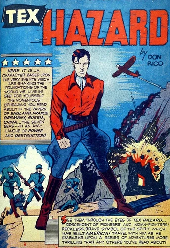 Tex Hazard (Golden Age) | Comic House Database | Fandom