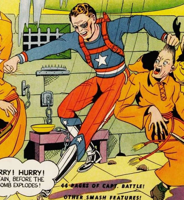 Captain Battle (Golden Age) | Comic House Database | Fandom