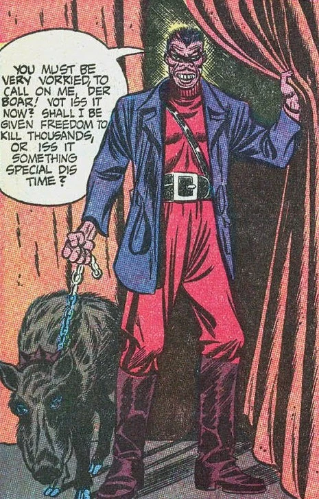 The Boar (Golden Age) | Comic House Database | Fandom