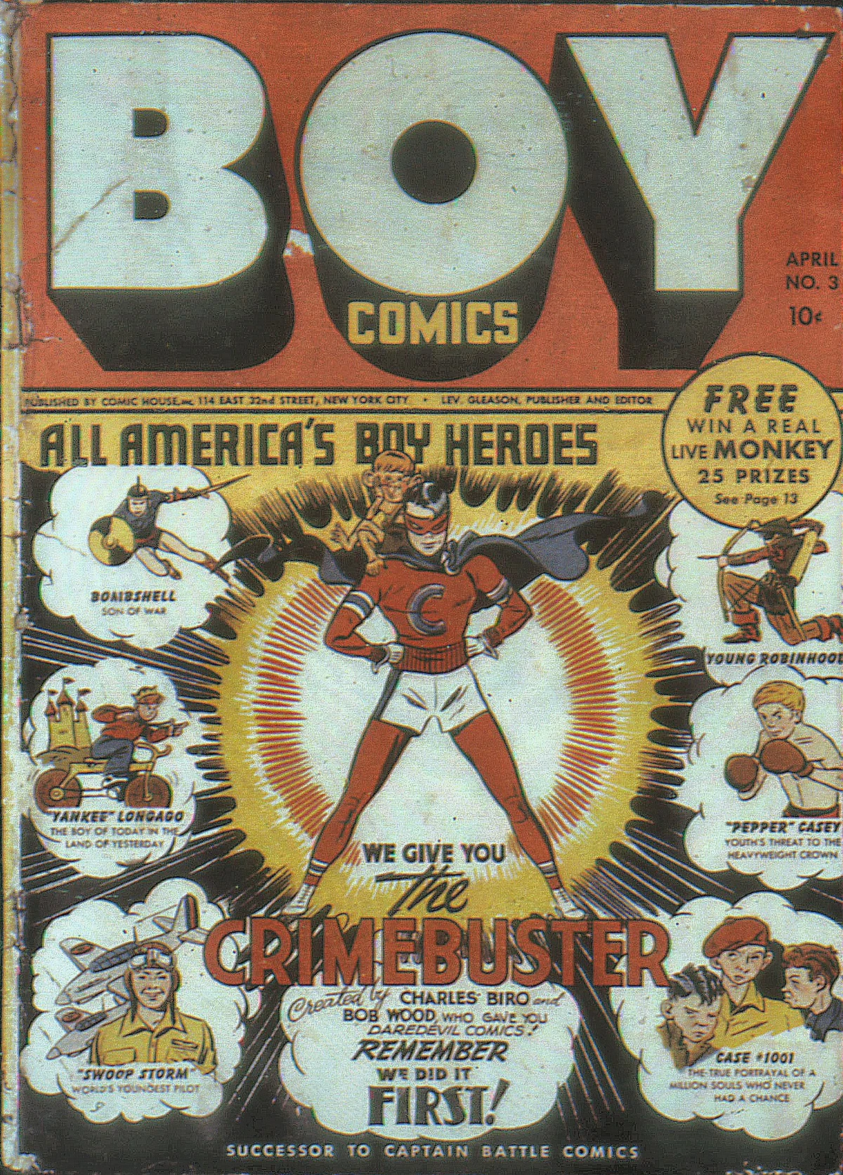 Boy Comics (1942 Series) | Comic House Database | Fandom