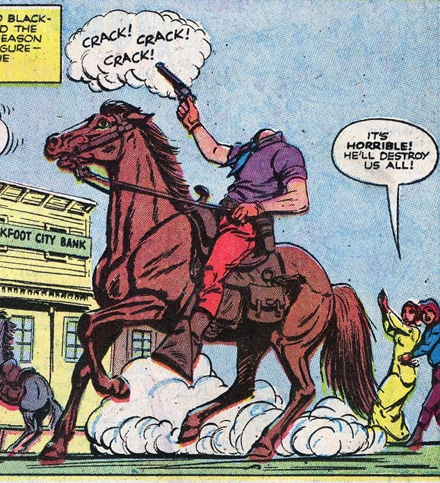The Headless Rider (Golden Age) | Comic House Database | Fandom