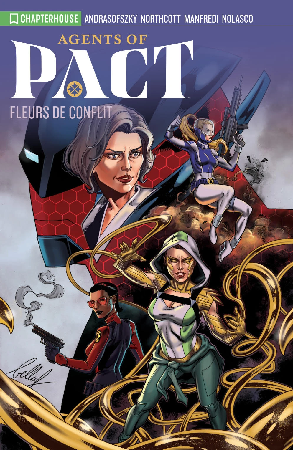 Agents of P.A.C.T. Season 1: Fleurs de Conflit | Comic House Database ...