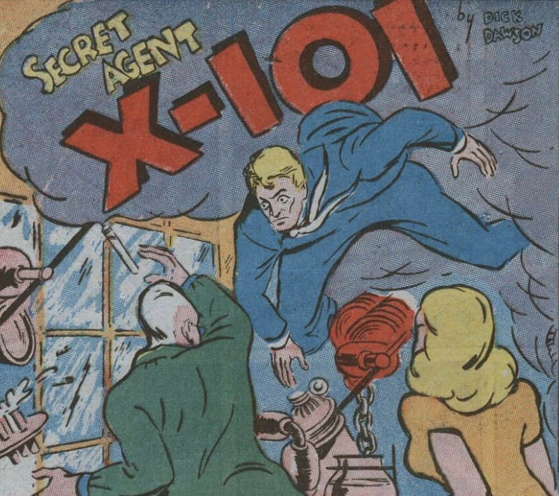 Secret Agent X-101 (Golden Age) | Comic House Database | Fandom