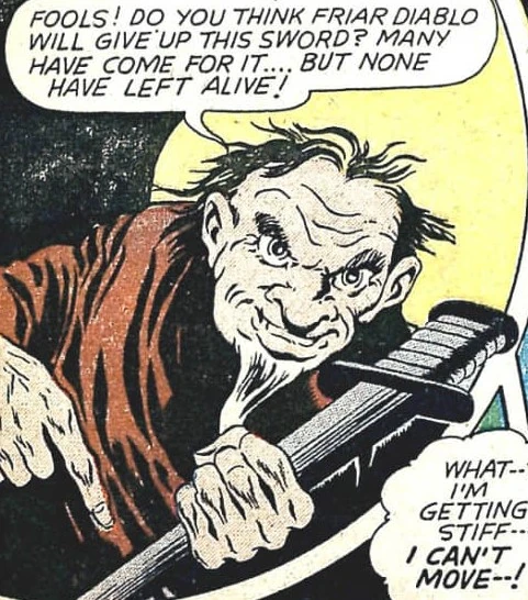 Friar Diablo (Golden Age) | Comic House Database | Fandom