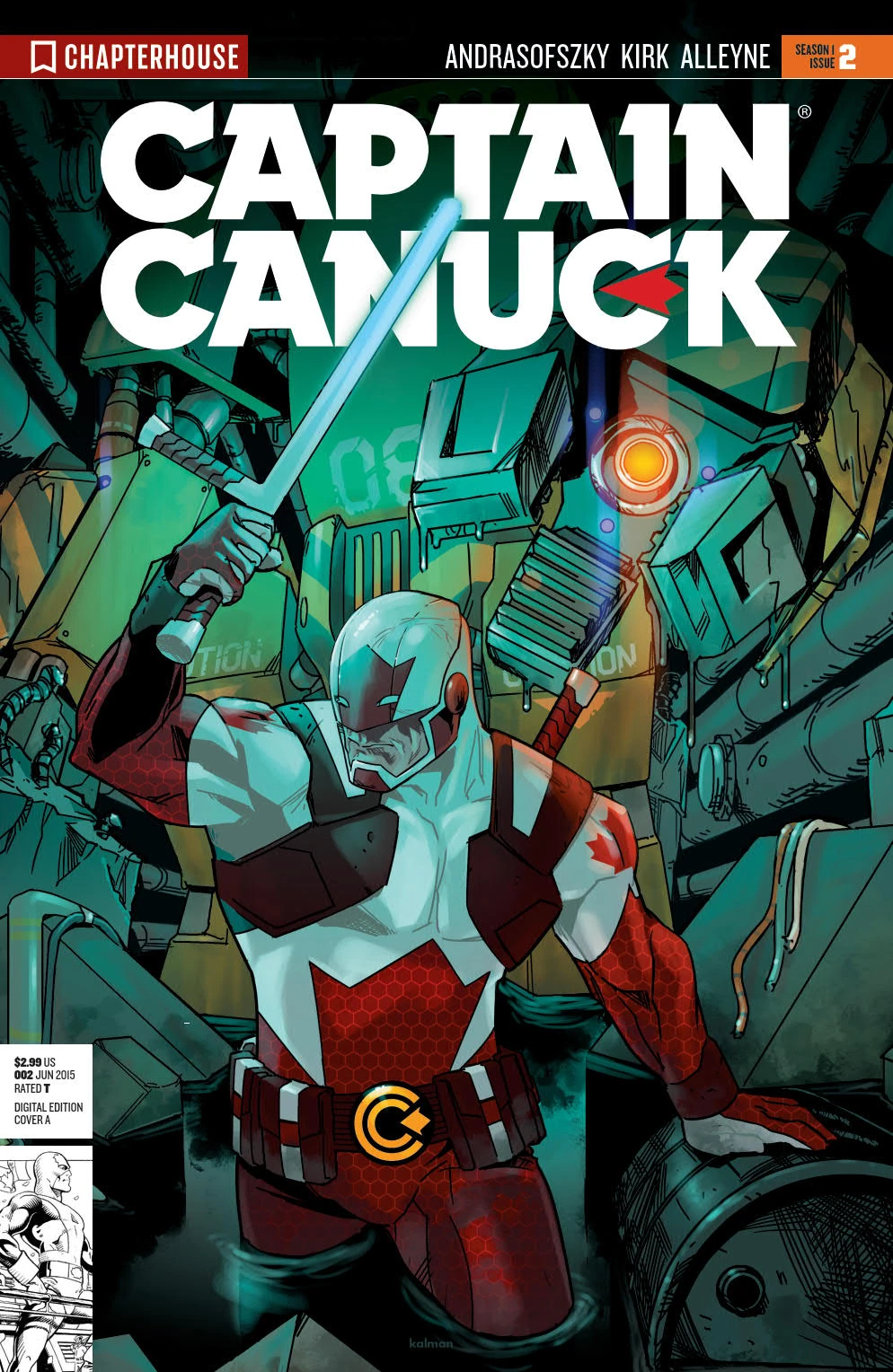 Captain Canuck 002 | Comic House Database | Fandom