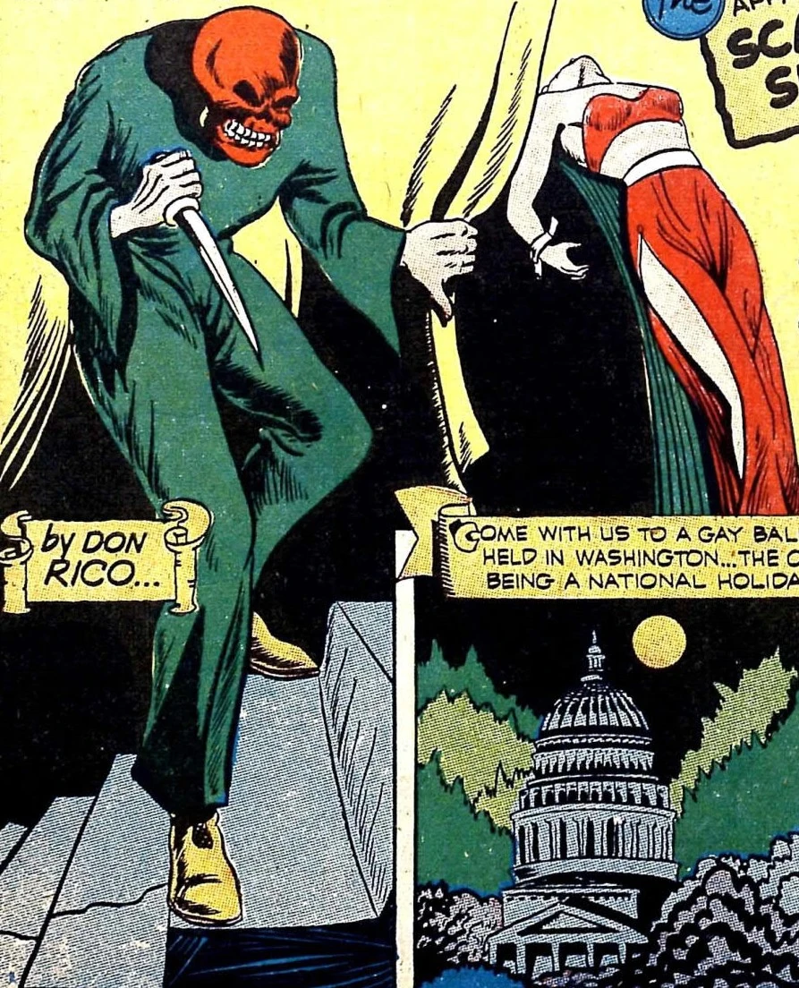 Scarlet Skull (Golden Age) | Comic House Database | Fandom