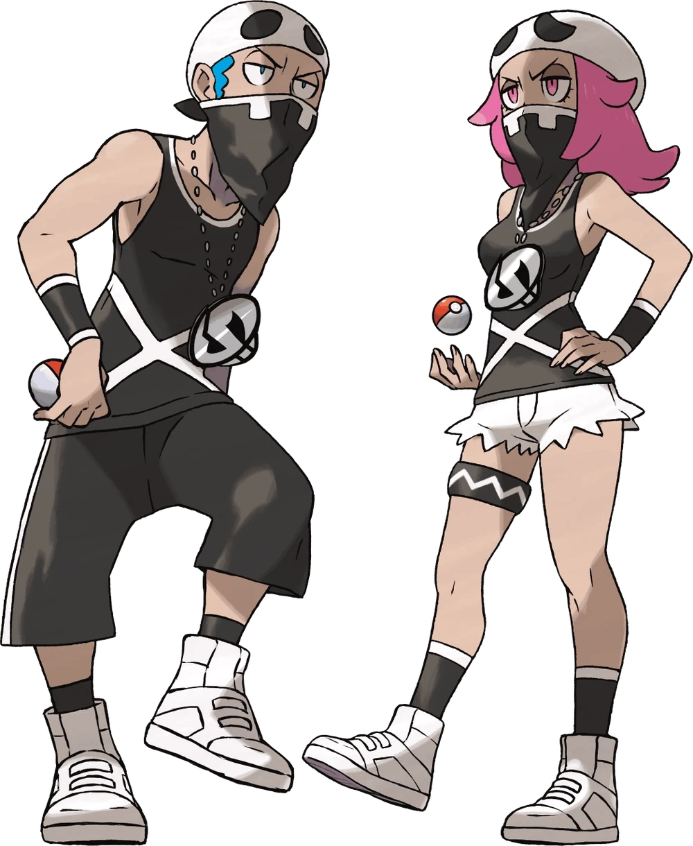 Team Skull Grunts | Charactah Account Wiki | Fandom