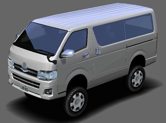Toyota Hiace (H200) | Character & Cars Fanon Wiki | Fandom