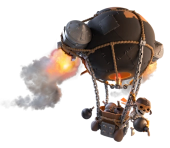 Rocket Balloon (Clash) | Character catalogue Wiki | Fandom