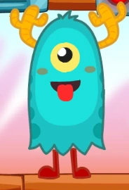 Blue Monster (Alarmy & Monster Family) | Character catalogue Wiki | Fandom