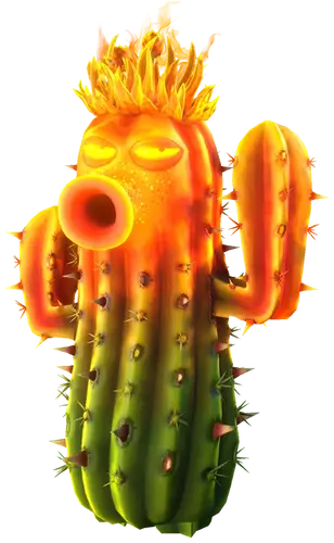Fire Cactus (Plants vs. Zombies) | Character catalogue Wiki | Fandom