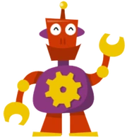 Red-Purple Robot (ABCya Paint) | Character catalogue Wiki | Fandom