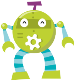 Green-Blue Robot (ABCya Paint) | Character catalogue Wiki | Fandom