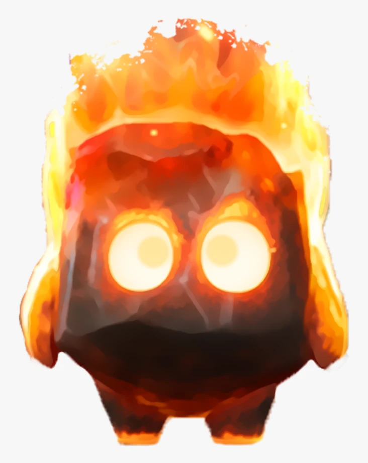 how to draw fire spirit clash royale