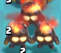 how to draw fire spirit clash royale
