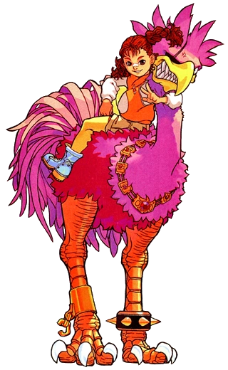 Pink Ostrich (Battle Circuit) | Character catalogue Wiki | Fandom