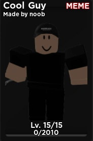 Cool Guy | Character Chaos Extension Wiki | Fandom