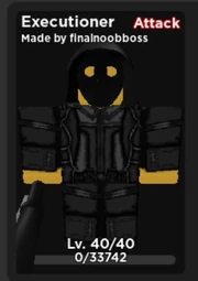 Executioner | Character Chaos Wiki | Fandom