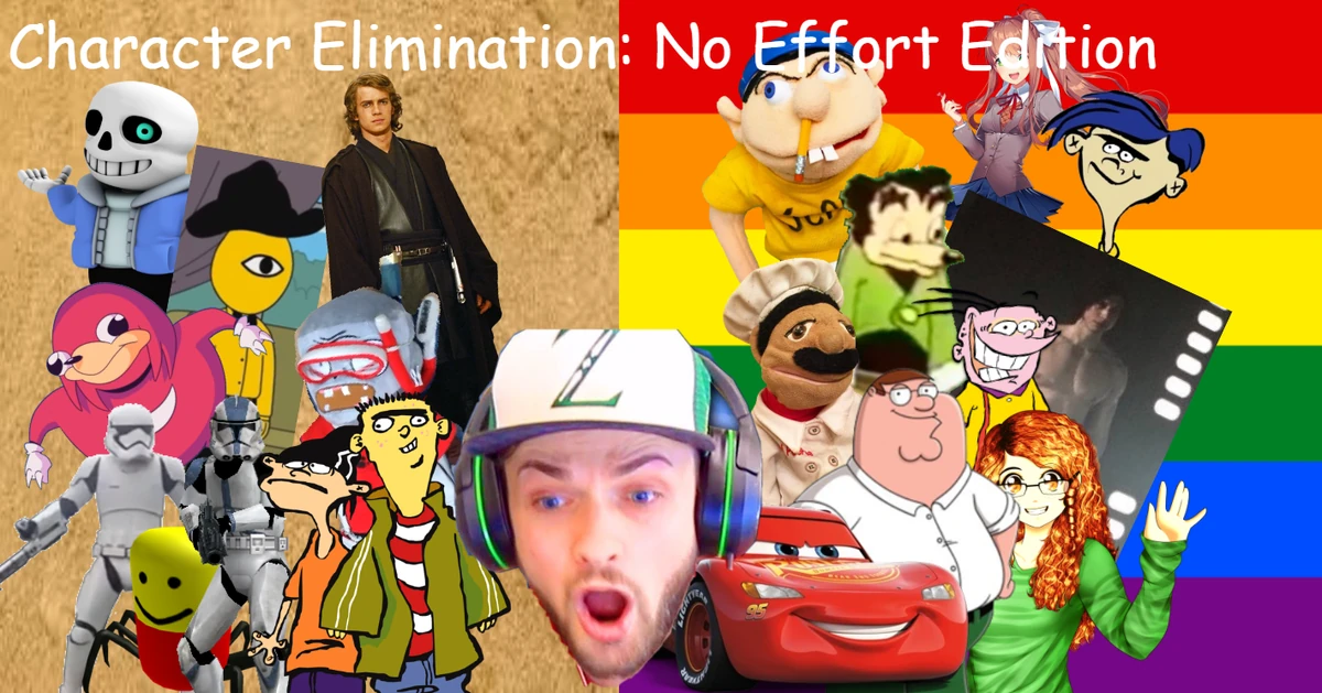Character Elimination: No Effort Edition (Season) | Character ...