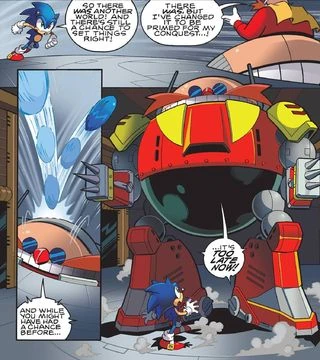 User blog:MagicCloud6/Sonic Franchise: Archie Sonic Plot Armor ...