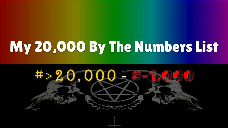 Tiwa's 20,000 By The Numbers List | Character List Wiki | Fandom