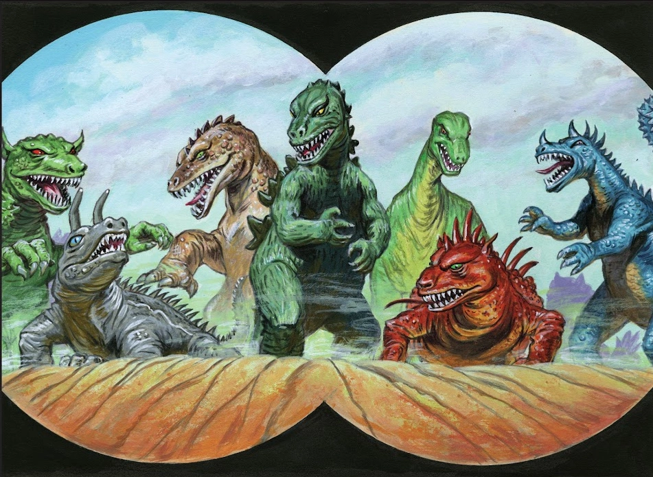 Godzilla (Dinosaurs Attack!) | Character Scaling Purgatory Wiki | Fandom