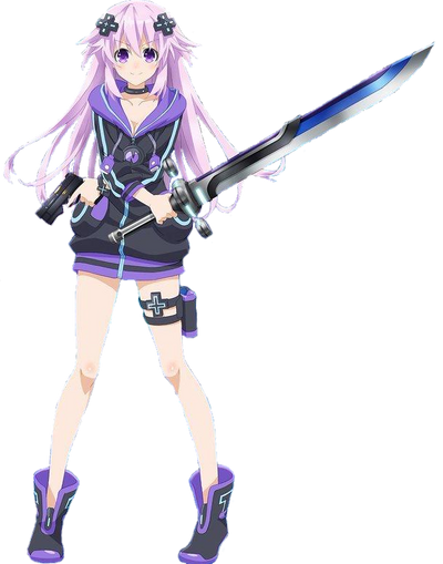Neptune (Canon, Hyperdimension Neptunia: The Animation, Dimension ...