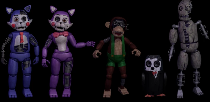 Candy's Gang (Canon, Five Nights at Candy's)/LemonedEyes | Character ...