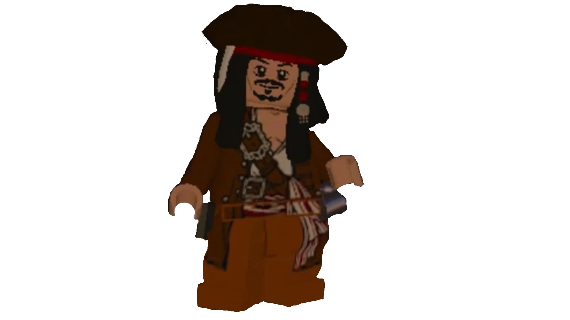 how to draw lego jack sparrow